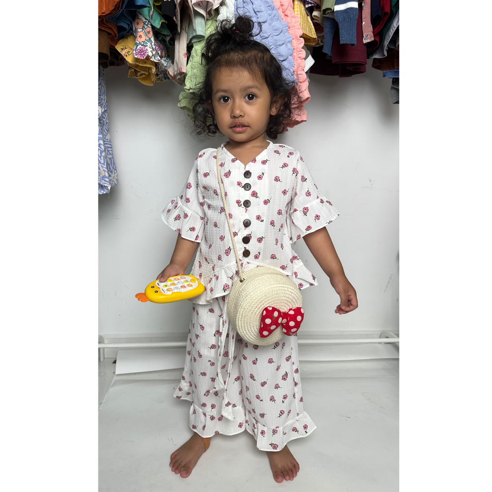 Aida Two Piece Set - White – The Rojak Baby